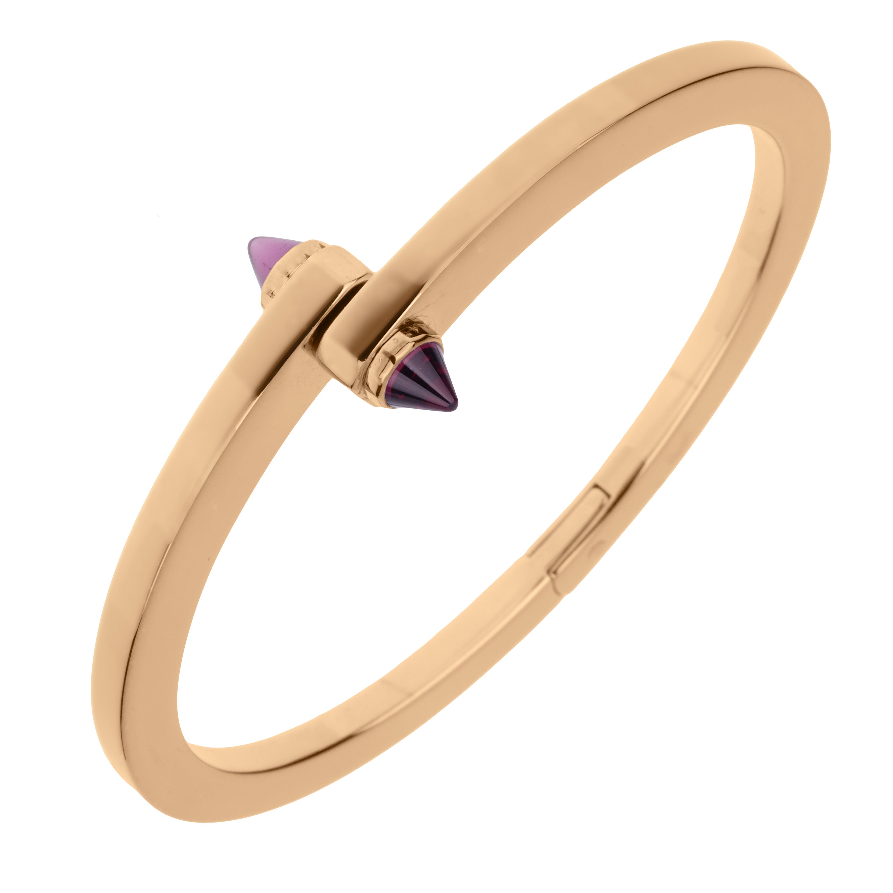 Cartier Menotte Handcuff 18k Rose Gold Bangle Bracelet – Opulent Jewelers