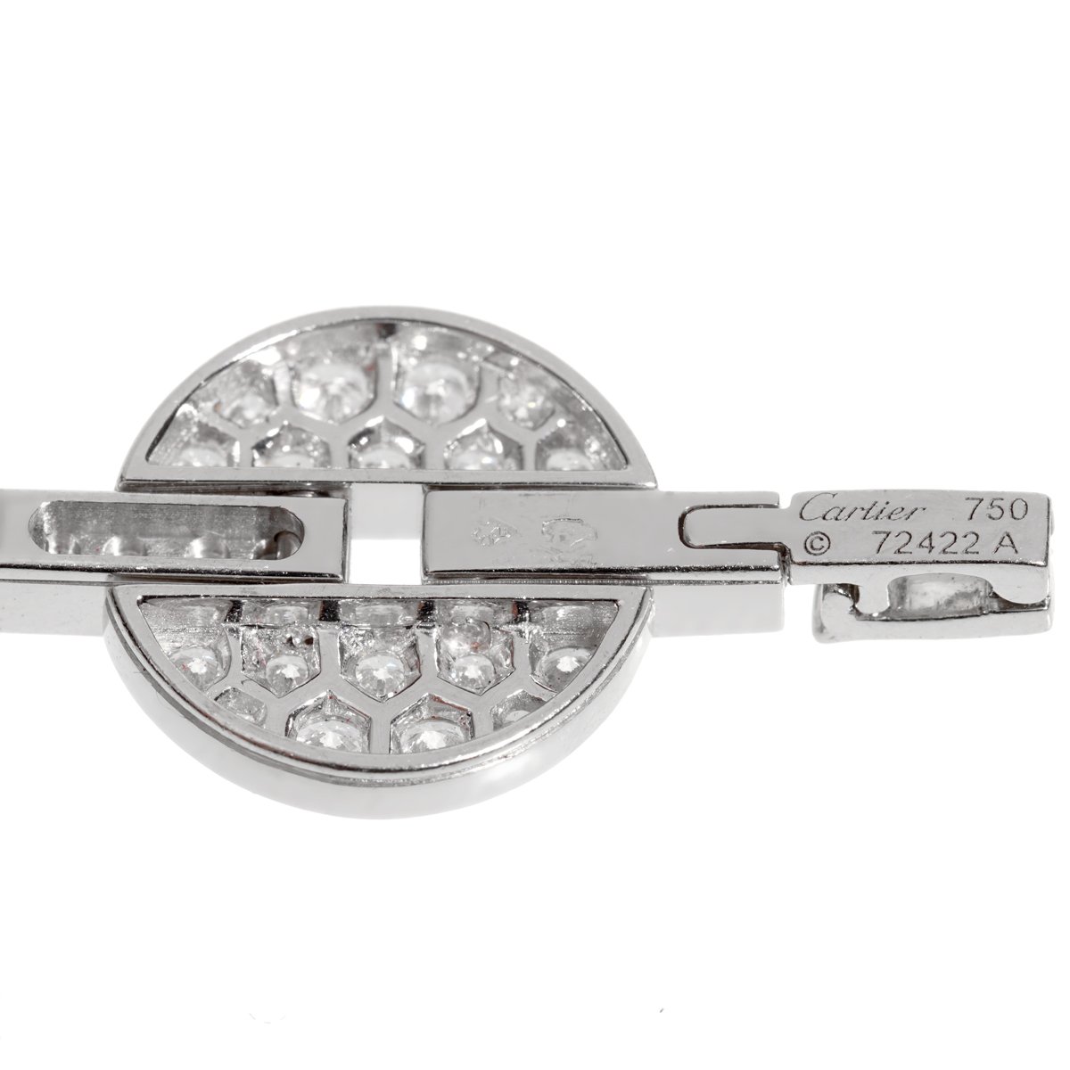 Cartier Himalia White Gold Diamond Bracelet – Opulent Jewelers