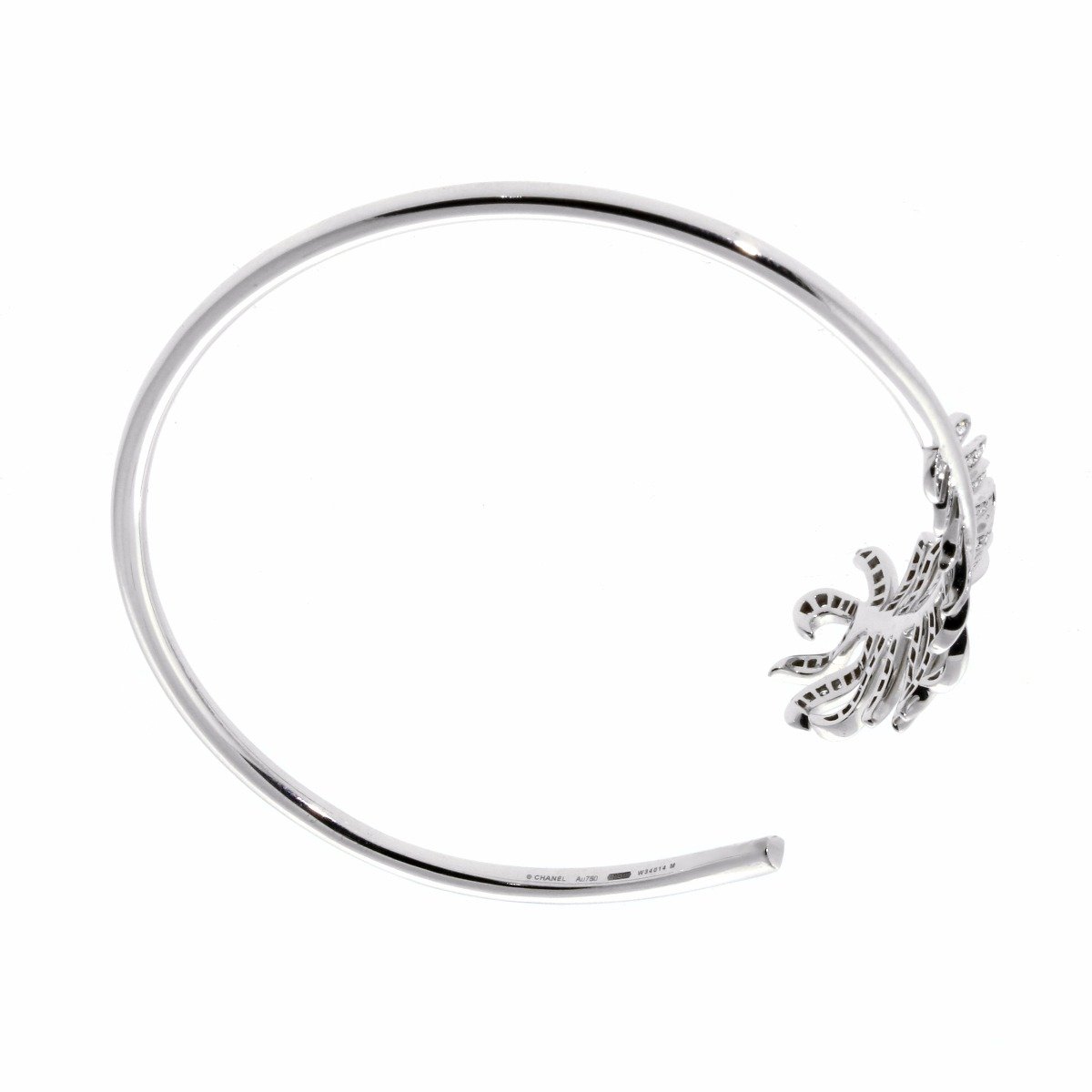 Chanel Plume De Chanel Bangle Bracelet – Opulent Jewelers