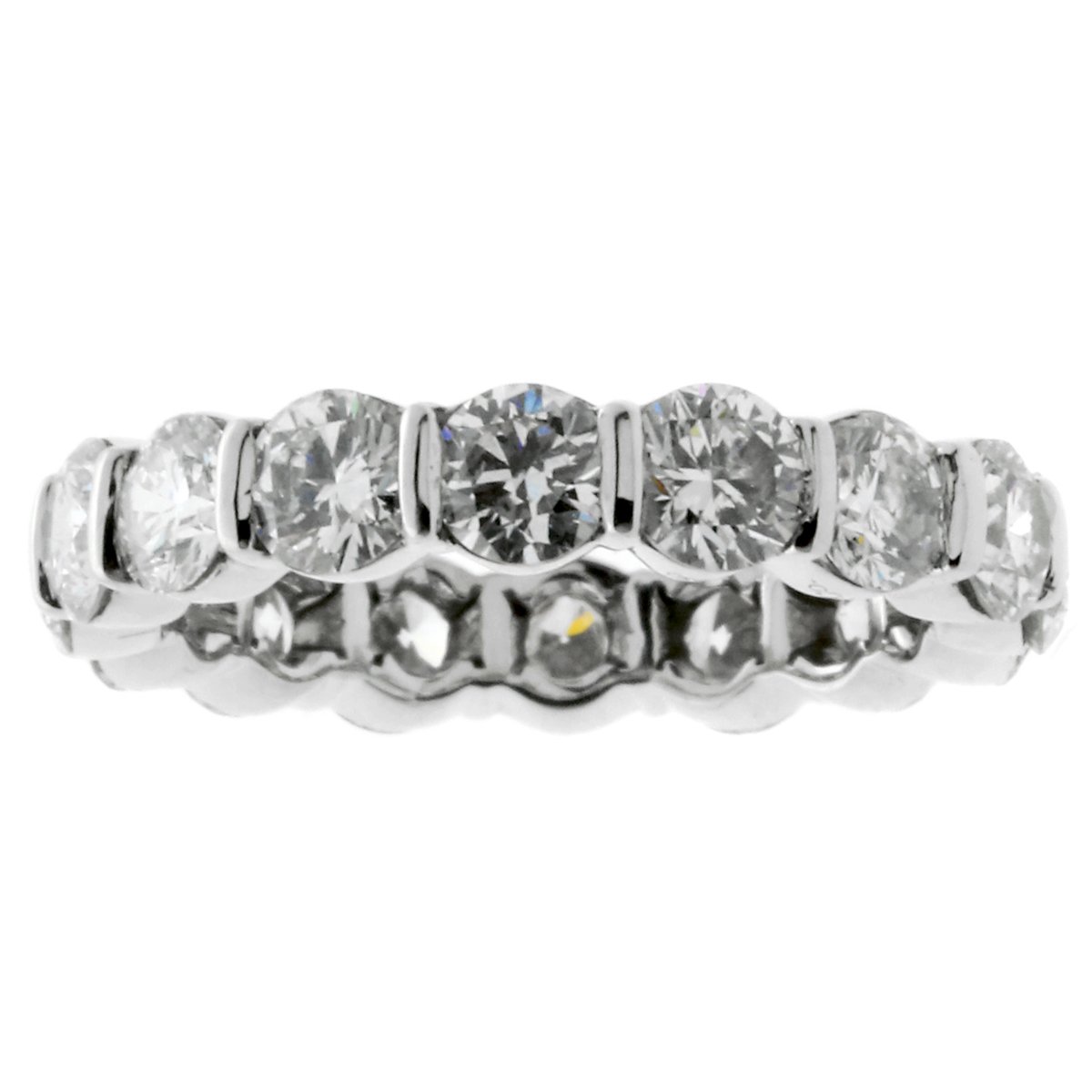 Tiffany & Co Diamond 4ct Eternity Ring in Platinum