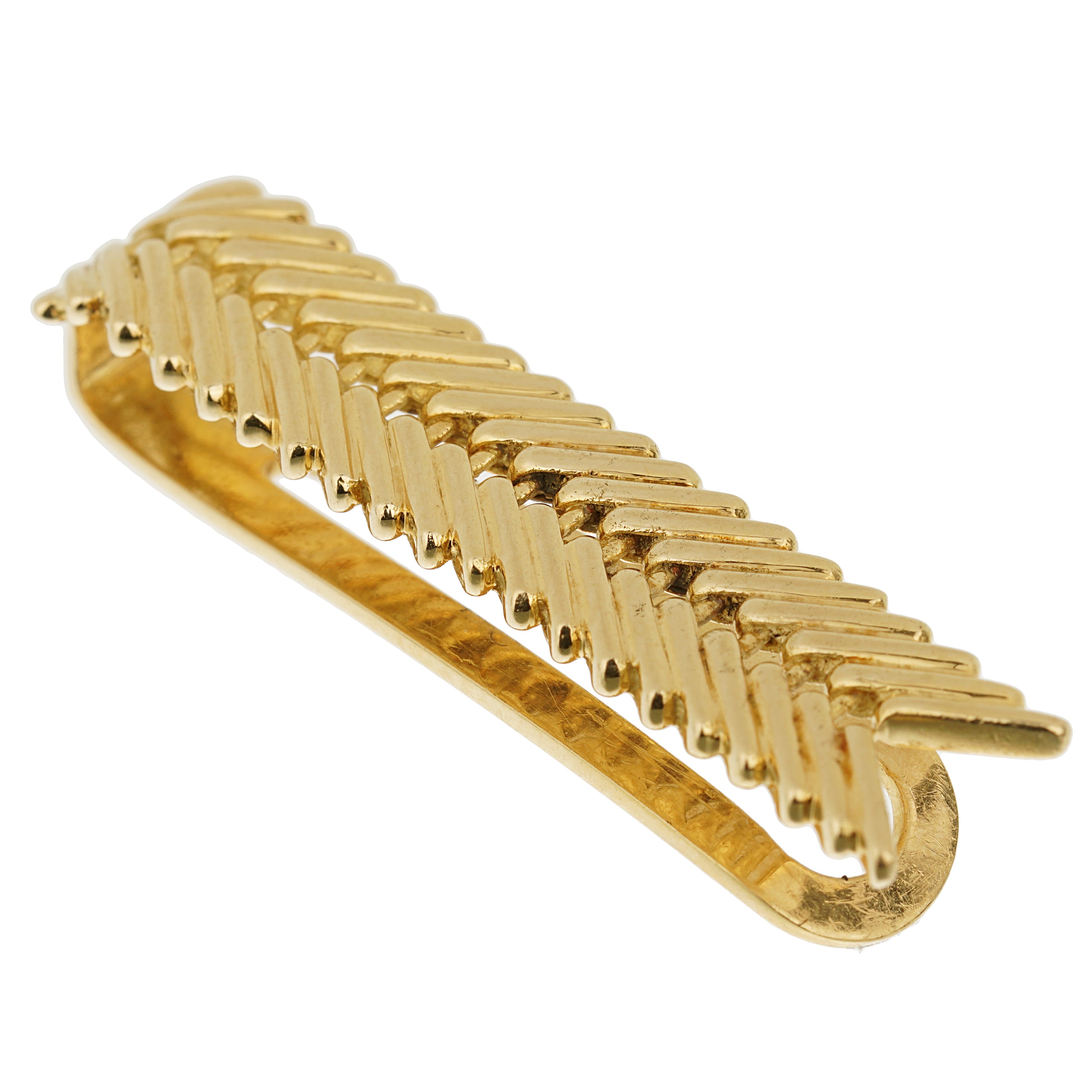 Van Cleef & Arpels Vintage 18k Yellow Gold Money Clip